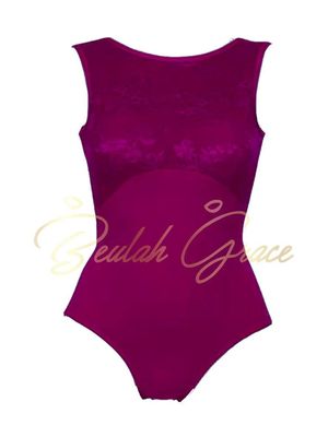 Beulah Grace Dance & Sportswear | Barcelona Leotard - Port, Deluxe Leotards